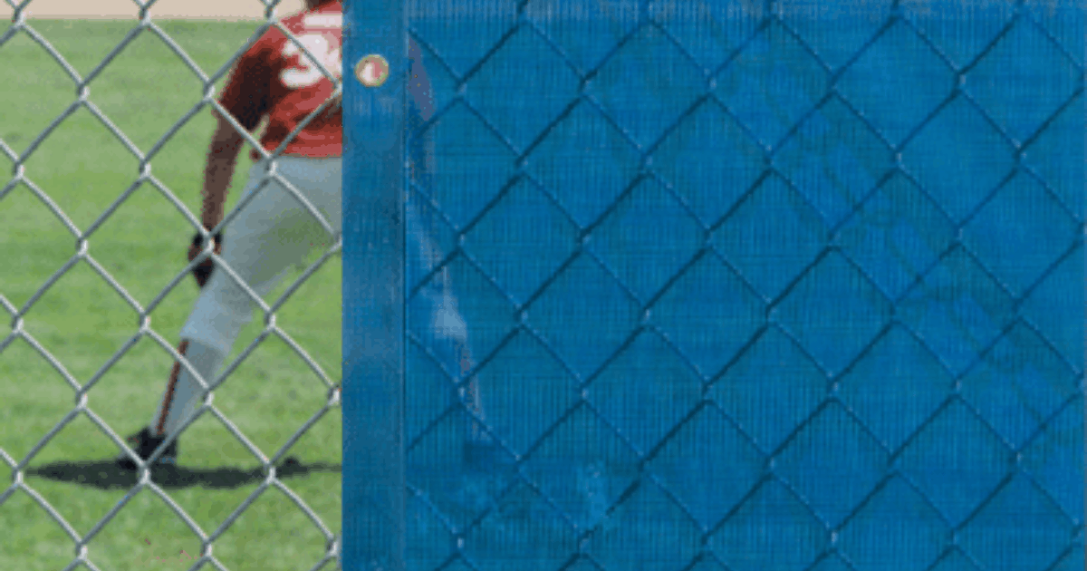 Mesh Chain Link Fence Privacy Screen & Windscreen | CoverSports