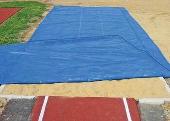 FieldSaver Weighted Long Jump Pit Covers | CoverSports
