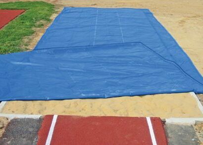 FieldSaver Weighted Long Jump Pit Covers | CoverSports