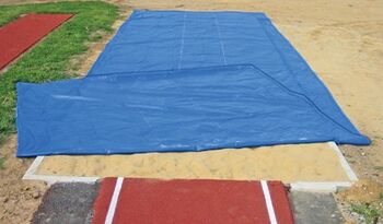 FieldSaver Weighted Long Jump Pit Covers | CoverSports