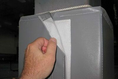 Gym Column Safety Pads: I-Beam & Padded Corner Guards | CoverSports