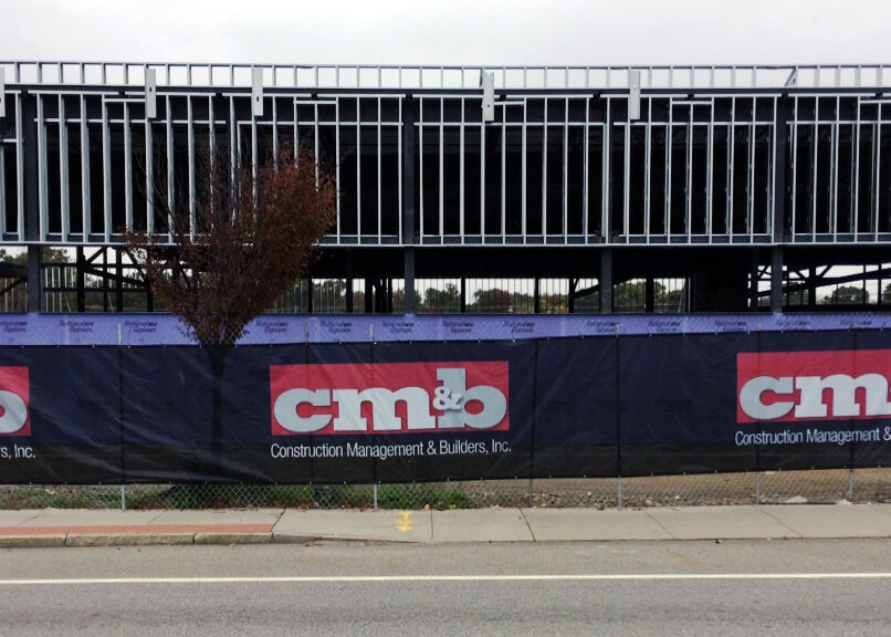 Construction Fence Windscreens & Banner | CoverSports