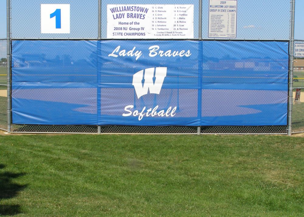 Softball Windscreens | Softball Outfield Fence… | CoverSports