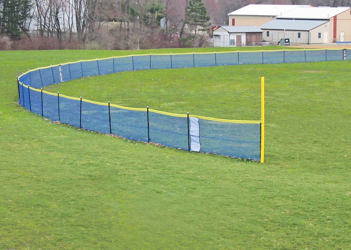 In-Ground Portable Baseball Fencing | Grand Slam… | CoverSports